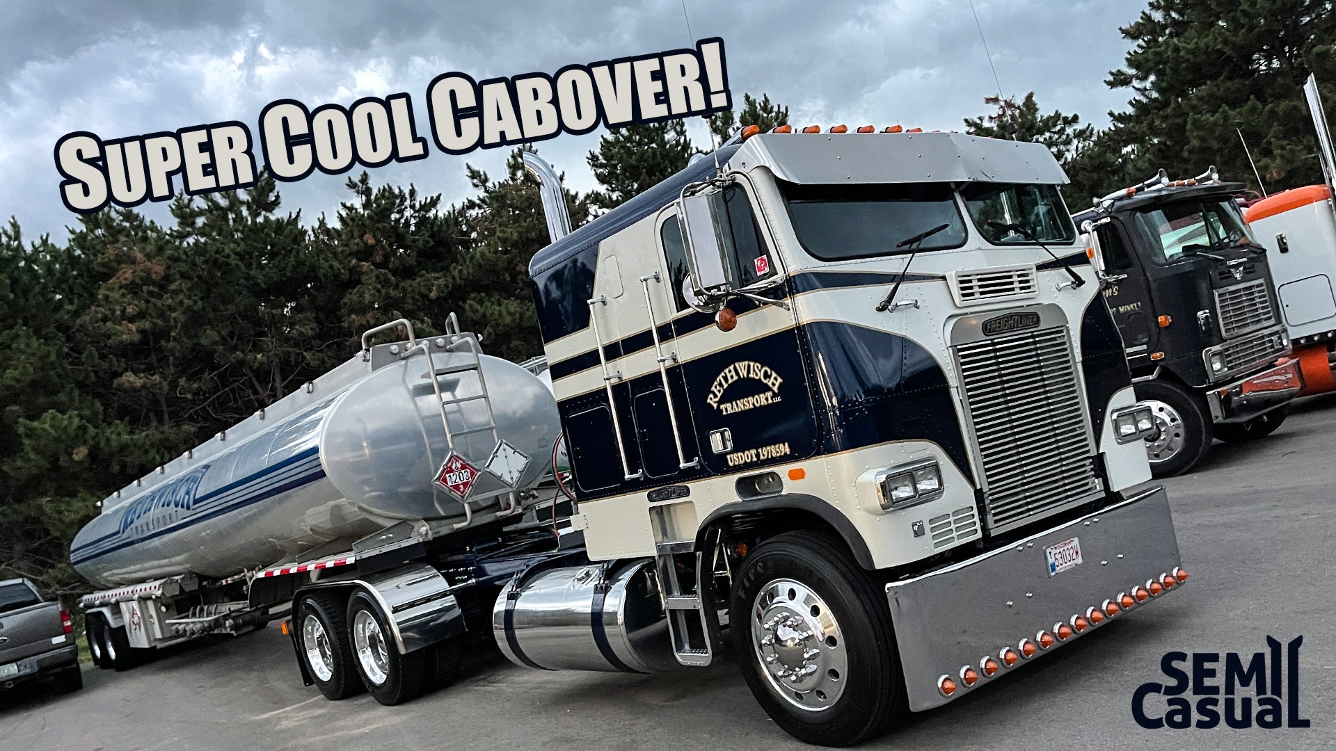 Cool Custom Cabover - Bill Rethwisch's First Truck – Semi Casual Show